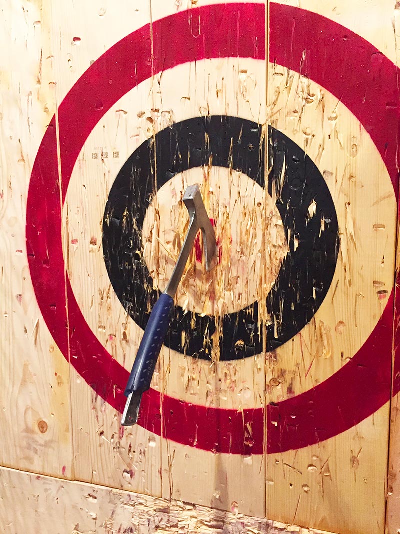 Axe Throwing Midway Golf Complex